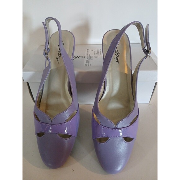 Angel Steps | Shoes | Angle Steps Juniper Slingback 2tone Purple Low ...